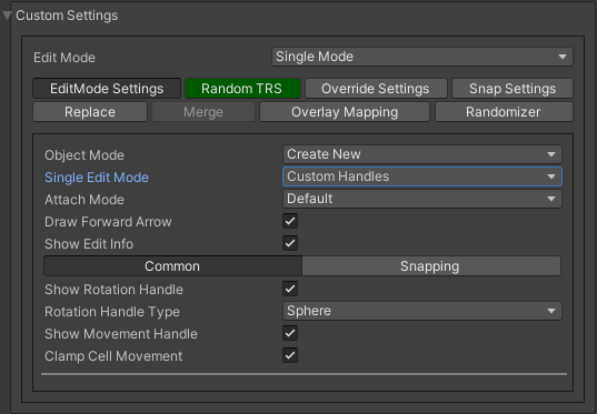 Modes Overview — Tile Prefab Placer 1.1.0 documentation